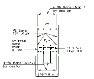File:751.40 Conc Pile Cap Int Bents PS Dbl Tee (Bents with crown over 6 ...