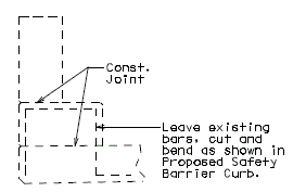 File:751.40 Replacement of Brush Curb (Integral End Bents) Section thru ...