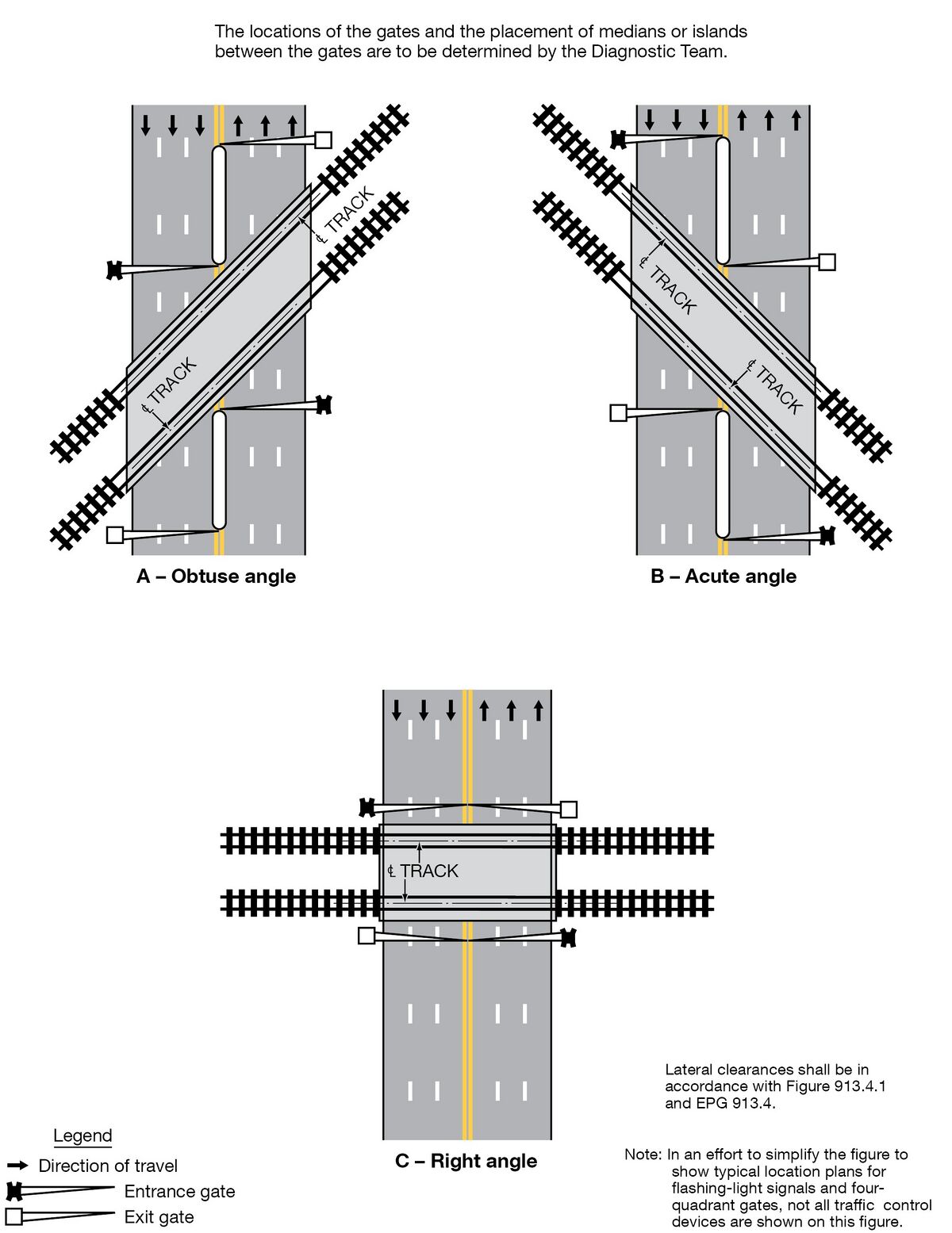 913.4 Flashing-Light Signals, Automatic Gates, and Traffic Control ...