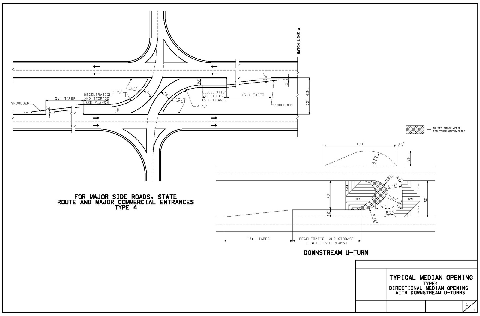 File:233.2 Type 4 Median Opening.pdf - Engineering_Policy_Guide